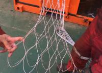 China Ferruled Heavy Duty Rope Net Fence 2.0mm Wire for sale