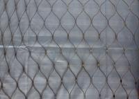China Black Strength Furreled Weather Resistant Aviary Rope Netting Stainless Steel Rope Mesh for Bird Cages for sale