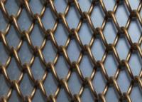China Ss316 Brass Color  Decorative Metal Mesh For Interior Decoration for sale