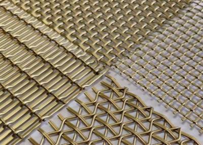 China 304 Stainless Steel Crimped Decorative Metal Grill Mesh Fencing for sale
