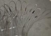 China 2mm stainless steel cable mesh 40mm For Shopping Mall Safety Fence for sale