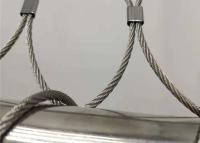 China SS304 Stainless Steel Rope Mesh 100MM For Water Pollution Control Fence for sale