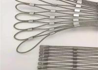 China 1.5mm Stainless Steel Rope Net Cable Mesh 35mm For School Safety Fence for sale