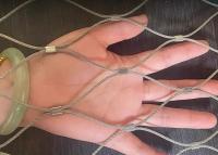 China Stainless Steel Flexible Wire Ferrule  Rope Mesh Net For Animal X-Tend Zoo Mesh for sale