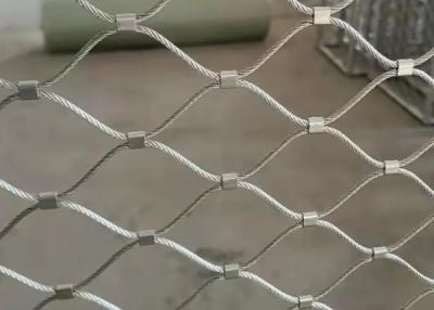 China 30*30mm PVC Coated Light Weight Aviary Rope Netting With 1.5 Mm Wire Diameter For Bird Cages for sale