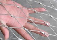 China 3mm Wire Diameter 50mm Mesh Size Corrosion Resistant Stainless Steel Wire Rope Mesh for Aviary and Zoo Fencing for sale