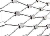 China Stainless Steel Rope Mesh For Water Pollution Control Mesh Soft Fall Protection Mesh for sale