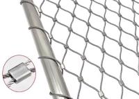 China Flexible 304 Stainless Steel Wire Rope Mesh with 40mm Mesh Size for Zoo and Safety Fencing for sale