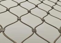 China 3mm Wire Diameter 50mm Mesh Size Stainless Steel Rope Mesh for Anti-Fall Safety Fence and Zoo Enclosures for sale