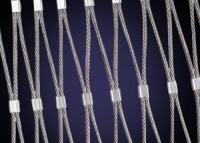 China Stainless Steel 7*7 Wire Rope Mesh 316 For Birdcage Protection for sale