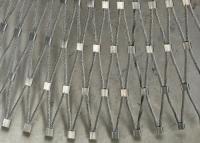 China Stainless 304 Wire Rope Mesh Steel Cable Netting For Climbing Vines 2.4mm for sale