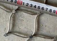 China SS 316 Wire Rope Mesh 51mm For Safety Barriers for sale