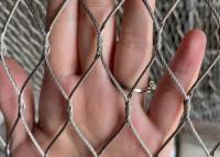 China 40*40mm Rope Net Fence For Tiger Enclosure And Animal Aviary Protective Use for sale