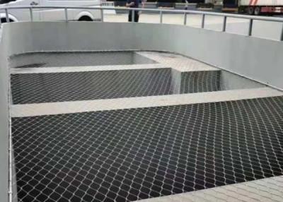 China 304 316 Stainless Steel Rope Mesh For Fall Protection for sale