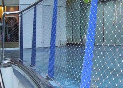 China 316 Stainless Steel Wire Rope Mesh 45mm For Balcony Protection for sale