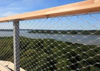 China 316/304 Ss Wire Stainless Steel Rope Mesh 3mm For Bridge Fall Protection for sale