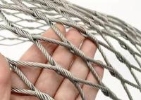 China Flexible 304 Stainless Steel Wire Rope Mesh with 2mm Wire Diameter and 40mm Mesh Size for Zoo and Aviary Enclosures for sale