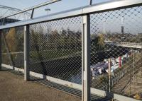 China 316/304 Ss Wire Stainless Steel Rope Mesh 3mm For Bridge Fall Protection for sale
