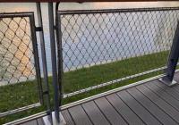 China Aisi 304 Stainless Steel Cable Mesh Lightweight Fence For Fall Prevention for sale