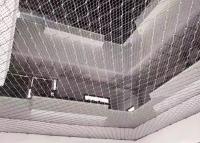 China Ss304 Wire Rope Netting Mesh 2.0mm 36mm For Anti Rust Security Fence for sale