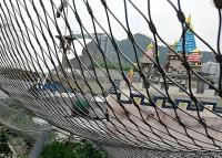 China 316 Stainless Steel Cable Wire Rope Netting 3.2mm Diameter For Zoo Fences for sale