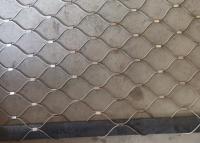 China Stainless Steel Wire Rope Mesh Suspension For Bridge  Zoo Cage Wire Mesh for sale