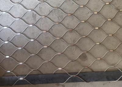 China Stainless Steel Wire Rope Mesh Suspension For Bridge  Zoo Cage Wire Mesh for sale