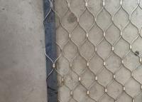China Lightweight Flexible SS316 Wire Rope Mesh with Easy Installation for Security Fence for sale
