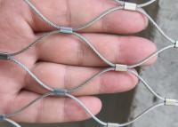 China Stainless Steel Rope Mesh 7*19 Ferrule Cable Mesh for Zoo Netting for sale