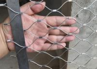 China Knotted Rope Mesh 10*10mm Stainless Steel 304 Zoo Rope Netting with 1.2mm Wire Diameter for sale