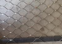 China Weather Resistant High Strength Flexible Structure Aviary Rope Netting Stainless Steel Wire Rope Mesh for sale