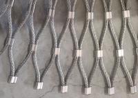 China Zoo Rope Netting 66*66mm Cable Mesh 2.2mm Stainless Steel Cable Netting for sale