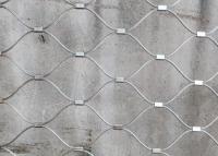 China Decorative Flexible Stainless Steel 316 Wire Rope Mesh with 1.2 mm Wire Diameter and 12mm*12mm Mesh Size for sale
