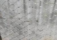 China Customizable Width Decorative Flexible 15mm*15mm Stainless Steel Wire Rope Mesh for Safety Protection for sale