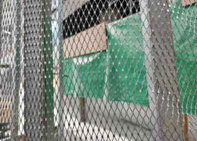 China Customizable Width Decorative Flexible 15mm*15mm Stainless Steel Wire Rope Mesh for Safety Protection for sale
