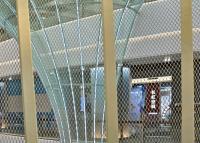 China Flexible and Durable SS304 Wire Rope Mesh for Roof Fall Protection with 25mm*25mm Opening for sale