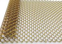 China Stainless Steel 304 Chain Link Mesh with 1.2mm Wire Diameter and 6mm*6mm Mesh Size for Decorative Wire Mesh for sale