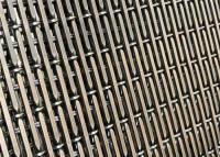 China 50% Open Area 7kgs/sqm Weight 3.2mm Thickness Decoration Wire Mesh for Interior and Exterior Decoration for sale