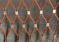 China 3.0mm Wire Balustrade Mesh 50*50mm Stainless Steel Wire Rope Mesh for sale