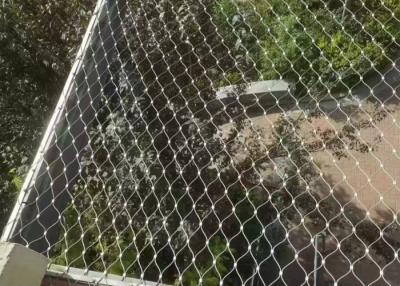 China 3.0mm Wire Balustrade Mesh 50*50mm Stainless Steel Wire Rope Mesh for sale