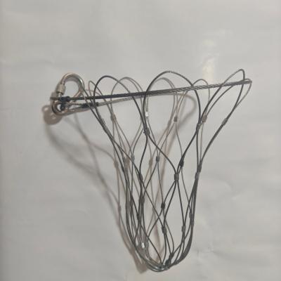 China Customized Flexible Light Drop Anti Theft Safety Wire Mesh Stainless Steel Rope Net for sale