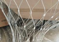 China 304 Stainless Steel Wire Rope Mesh For Stadium Railing And Gymnasium Fence for sale