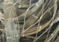 China Easily Install  Stainless Steel Wire Rope Mesh For Fence Safety Fencing for sale