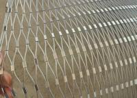 China Stainless Steel Wire Rope Mesh Nets-High Strength Customized Size For Zoo Safety for sale