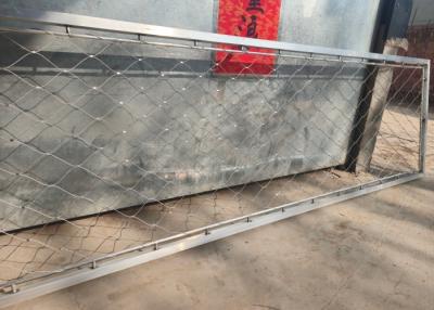 China Easily Install  Stainless Steel Wire Rope Mesh For Fence Safety Fencing for sale