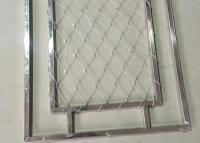 China Customized  Stainless Steel Rope Netting High Breaking Strength Safety Mesh for sale