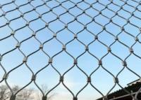 China AISI304 50*50mm Stainless Steel Wire Rope Mesh Manufacturer  For Airport Fence for sale