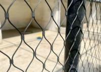 China Custom Demention Stainless Steel Rope Netting Easy Install CE/SGS Certified for sale