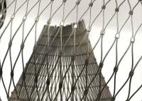 China Stainless Steel 316L Rope Mesh Fence with 40mm*40mm Mesh Size for Easy Install Outdoor Fence for sale