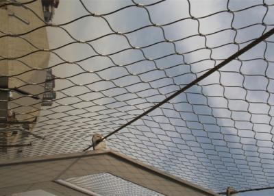 China Corrosion Resistant Stainless Steel Cable Mesh For  Building Protection for sale